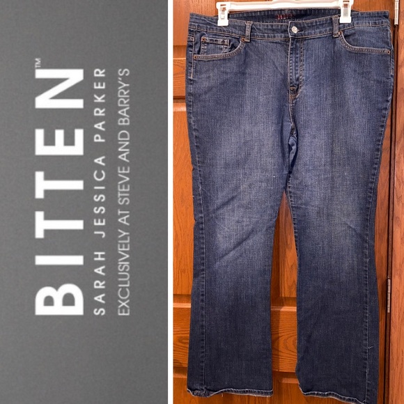 GAP | Jeans | Euc Bitten By Sarah Jessica Parker Size 2r Embellished Back Pockets Jeans | Poshmark